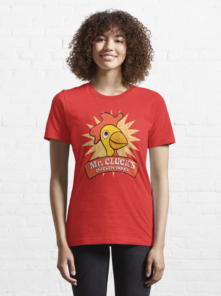 "Mr. Cluck's Chicken Shack" T-shirt for Sale by huckblade | Redbubble ...