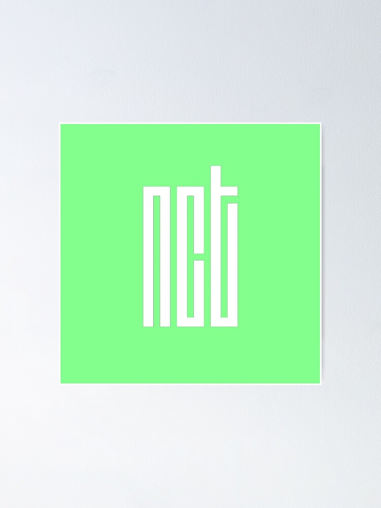 "NCT KPOP Logo" Poster for Sale by DYMABASE | Redbubble