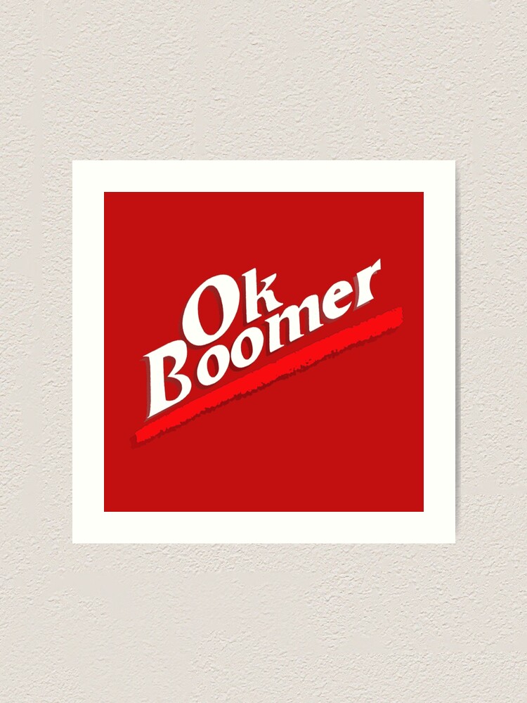 "Dr.boomer logo" Art Print for Sale by Hoagie72 | Redbubble