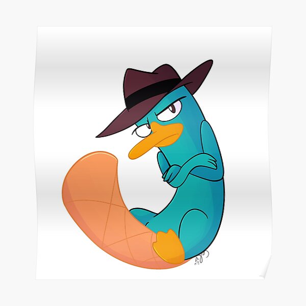 Perry The Platypus Posters | Redbubble