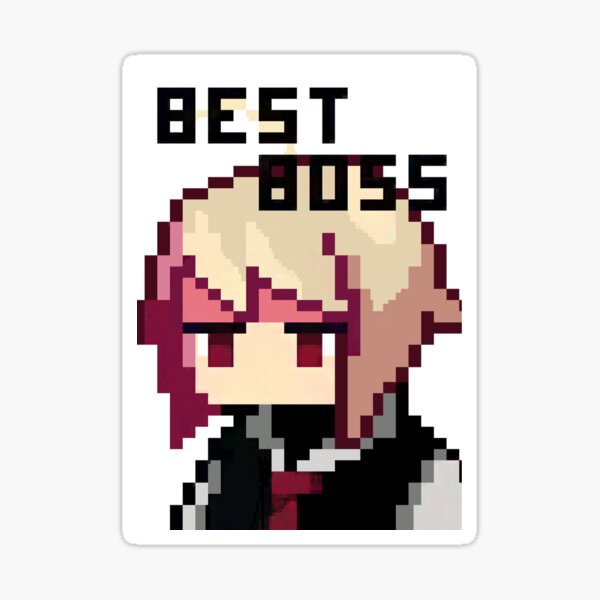 "Va-11 Hall-A Dana "Best Boss" Zane" Sticker for Sale by Zipang01 ...