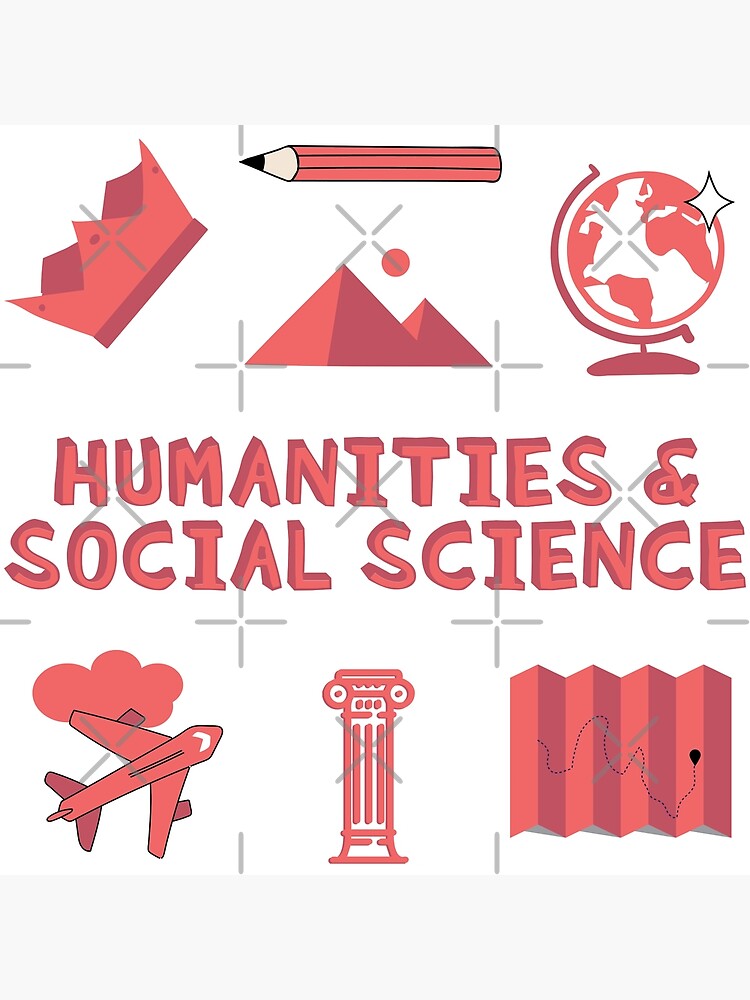 "Coral Humanities and Social Science Subject Pack" Poster for Sale by ...