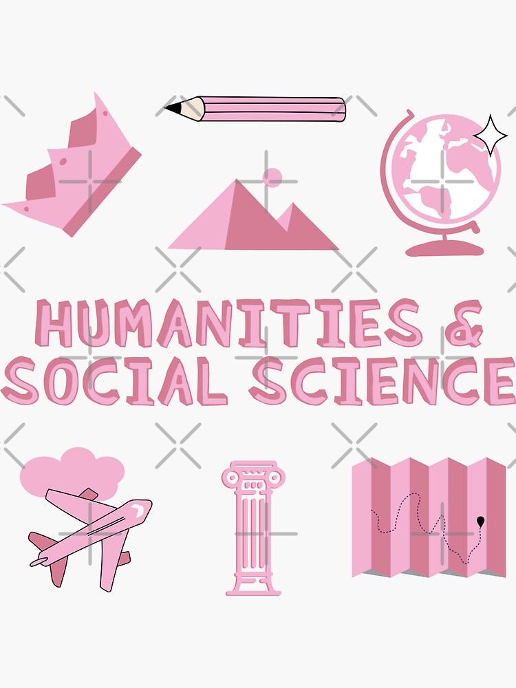 "Pink Humanities and Social Science Subject Pack" Sticker for Sale by ...