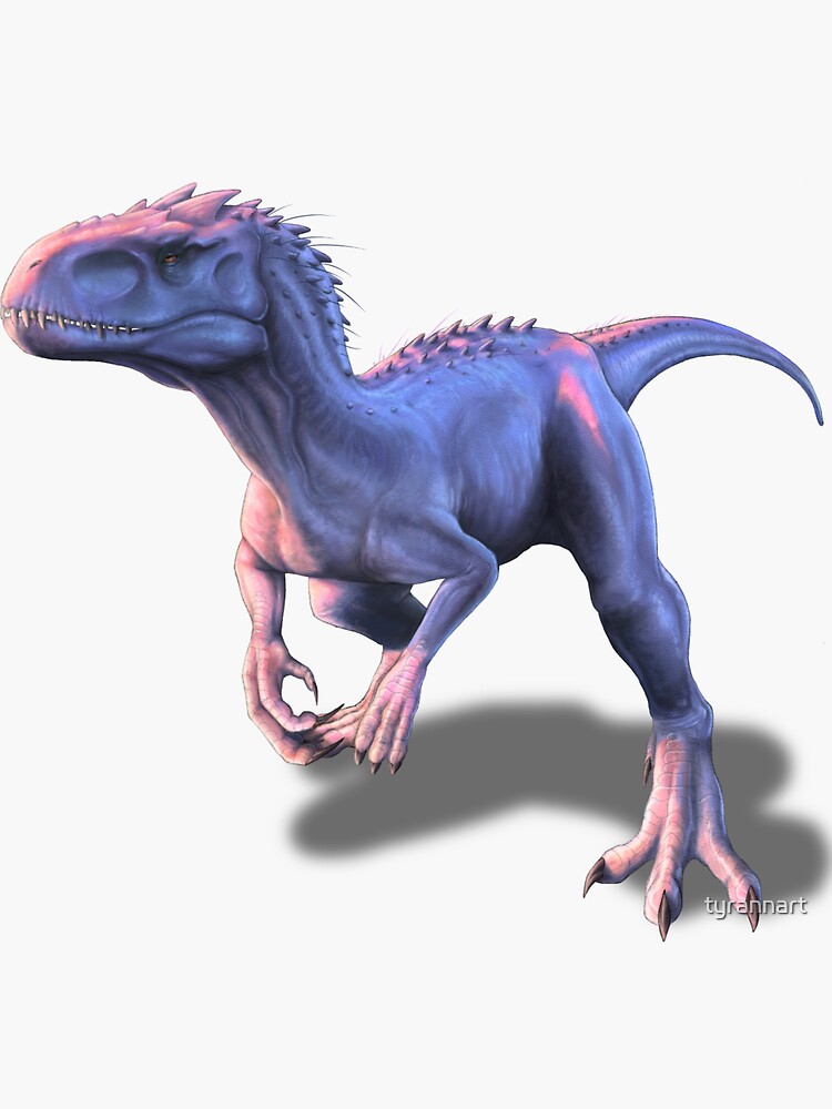 "Indominus Rex" Sticker for Sale by tyrannart | Redbubble