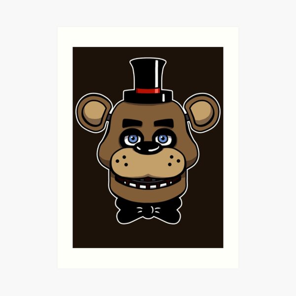 "Five Nights at Freddy's - FNAF - Freddy Fazbear " Art Print by ...