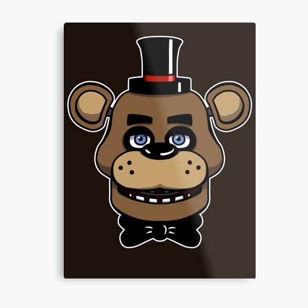 "Five Nights at Freddy's - FNAF - Freddy Fazbear " Metal Print for Sale ...