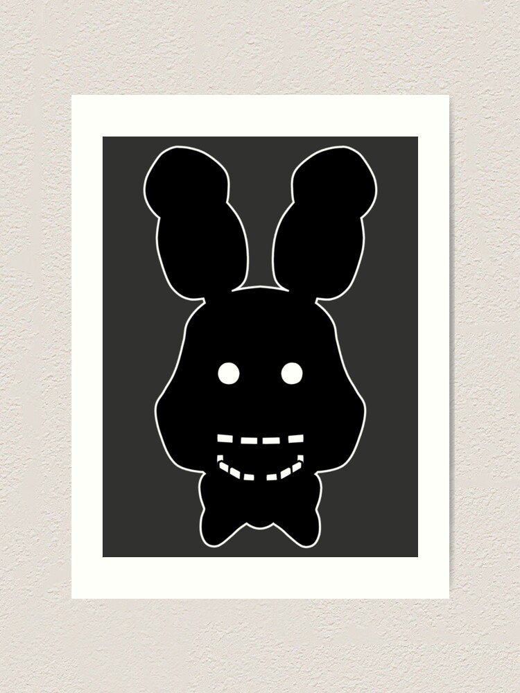 "Five Nights at Freddy's - FNAF - Shadow Bonnie" Art Print by Kaiserin ...