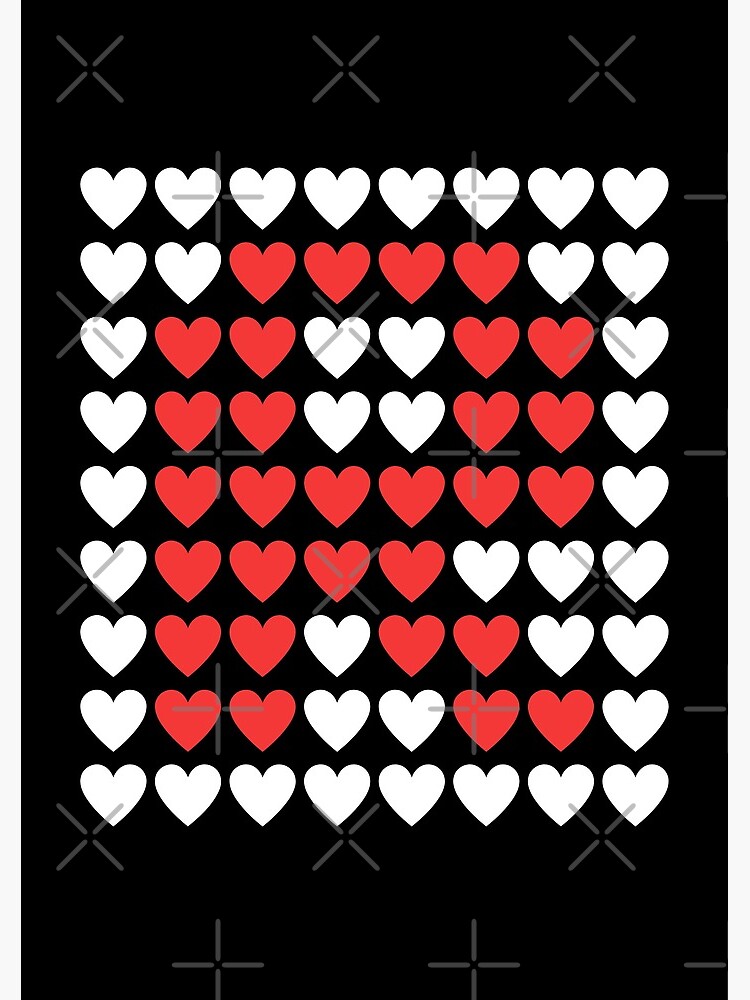 Lámina fotográfica «letra R con corazones, tu letra favorita para San ...