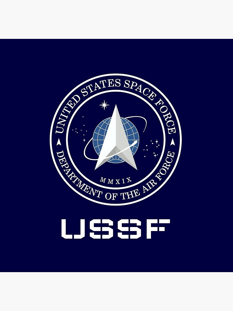 "United States Space Force USSF Official Logo Emblem" Clock for Sale by ...