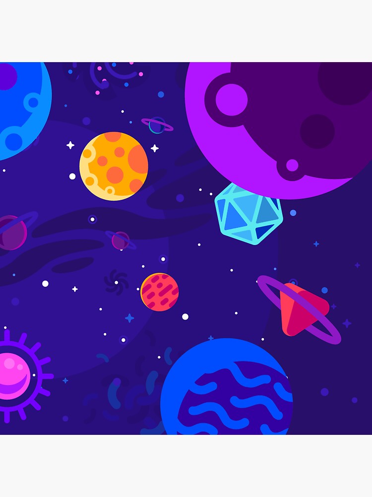 "Cosmos" Sticker for Sale by MacCurious | Redbubble