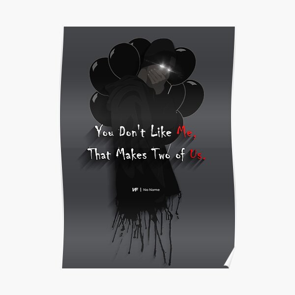 "NF NO NAME ART v2" Poster for Sale by gyprux | Redbubble