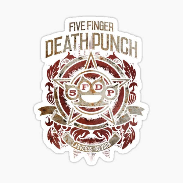 Five Finger Death Punch Stickers | Redbubble