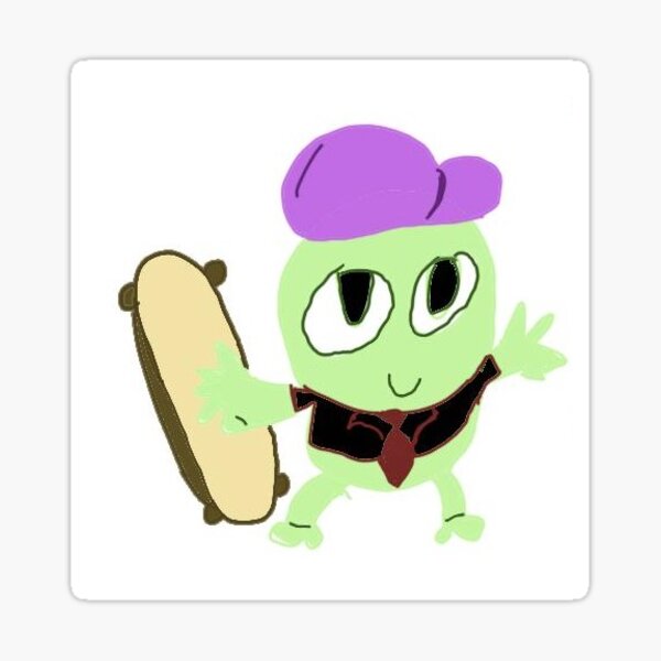 "SKATER Frog" Sticker for Sale by azdye1 | Redbubble