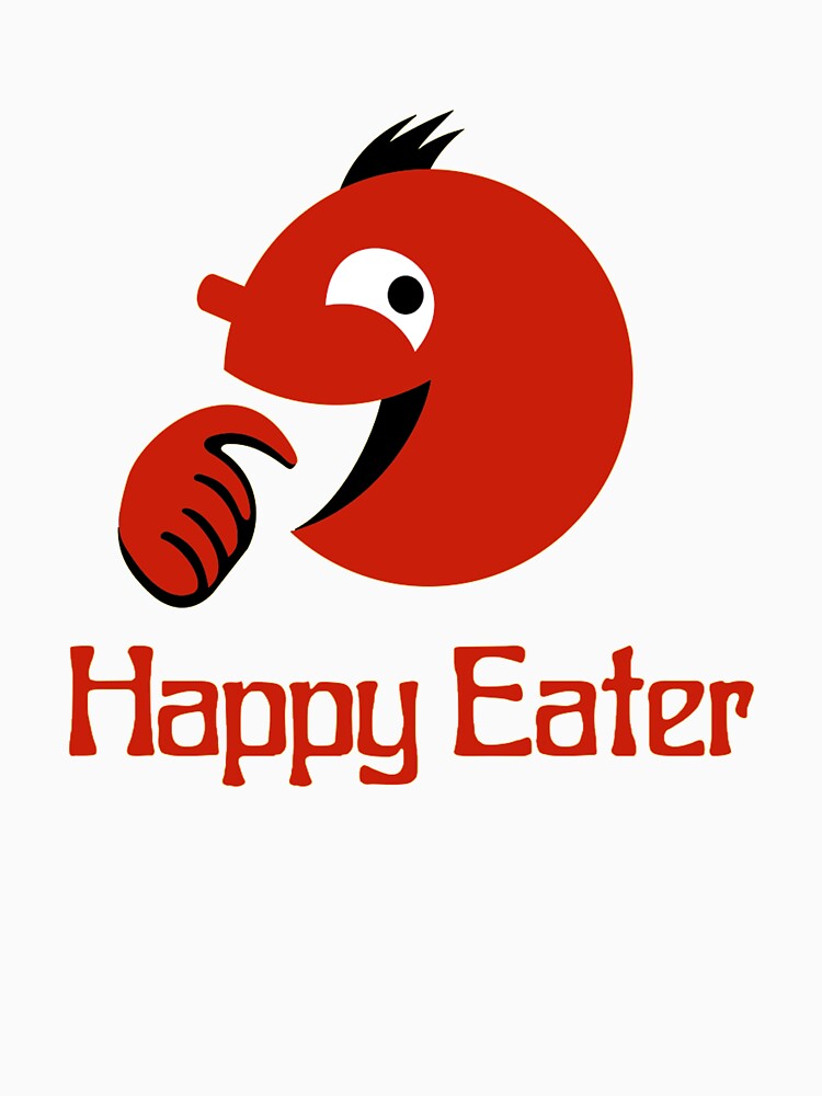 "Happy Eater" T-shirt for Sale by dovestar | Redbubble