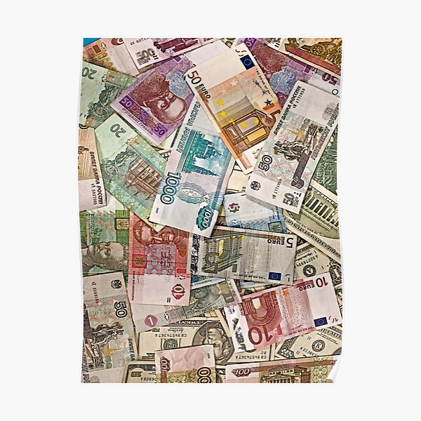 "Cash Money Design" Poster for Sale by Pikmi | Redbubble