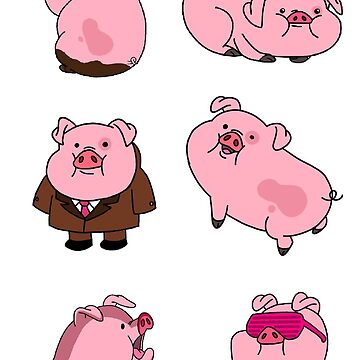 "Waddles" Sticker for Sale by Waddles04 | Redbubble