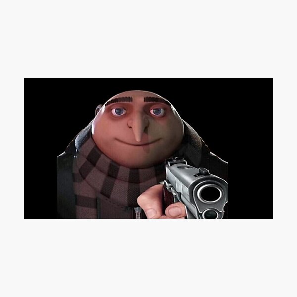 Gru Gun Meme Template Martin Printable Calendars