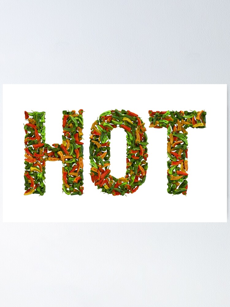 "HOT" Poster by machare | Redbubble