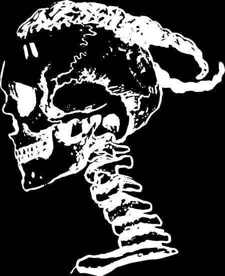 Xxxtentacion Skull Logo Poster By Novaque Redbubble