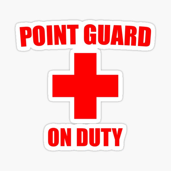 "Point Guard on Duty Basketball" Sticker for Sale by tdjeff02 | Redbubble