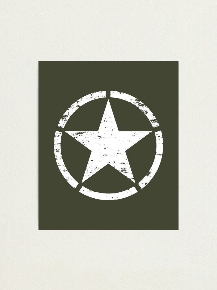 "WWII Allied Invasion Star D-Day" Photographic Print for Sale by ...