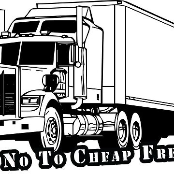 "Say No To Cheap Freight!" Sticker for Sale by hardwareplug | Redbubble