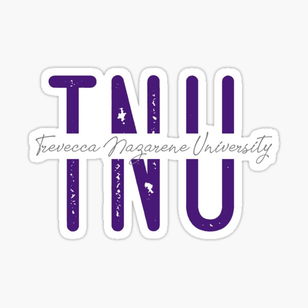 "Trevecca Nazarene University " Sticker for Sale by Nazarenegirl ...