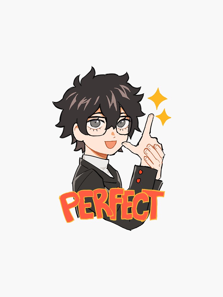 "perfect!" Sticker for Sale by kooricoo | Redbubble