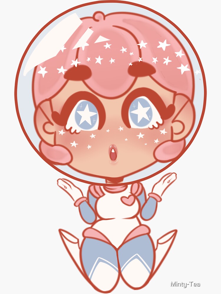 "Space Cadet" Sticker by Minty-Tea | Redbubble