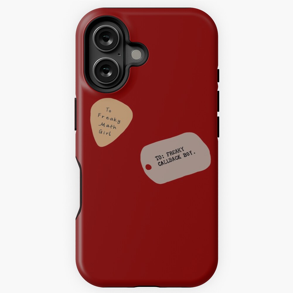 "freaky math girl/freaky callback boy SET" Sticker for Sale by ...