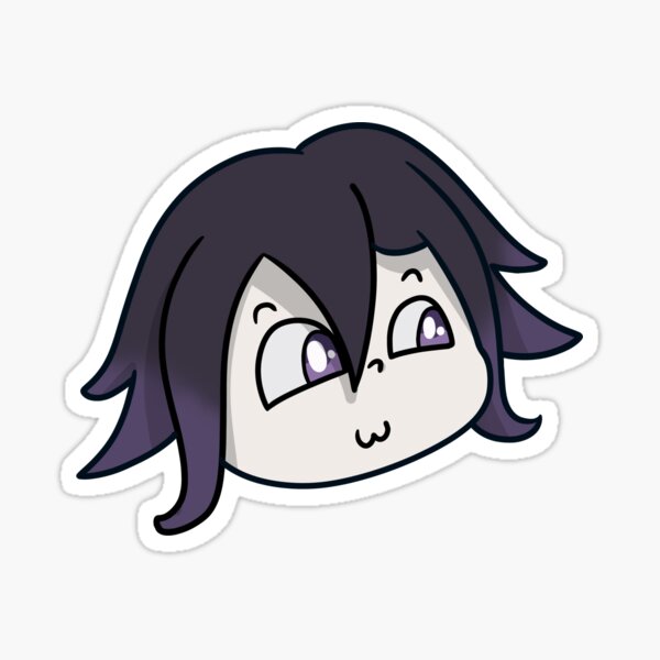 "Owoma [DRV3]" Sticker for Sale by hittyy | Redbubble