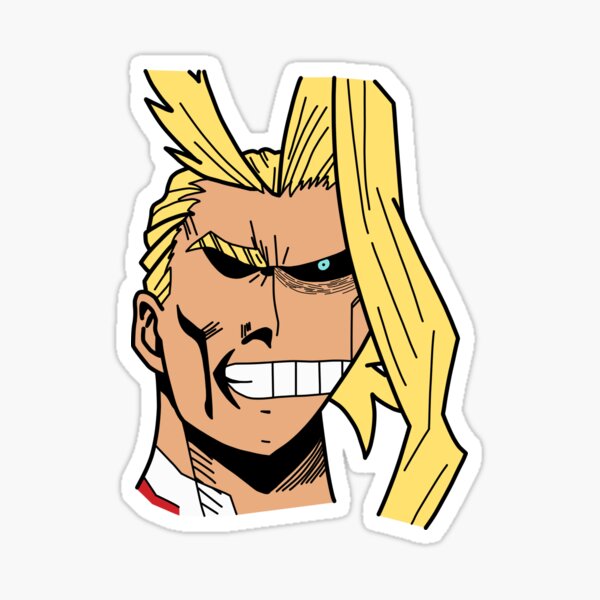 "My Hero Academia - All Might" Sticker for Sale by pipilipipa | Redbubble