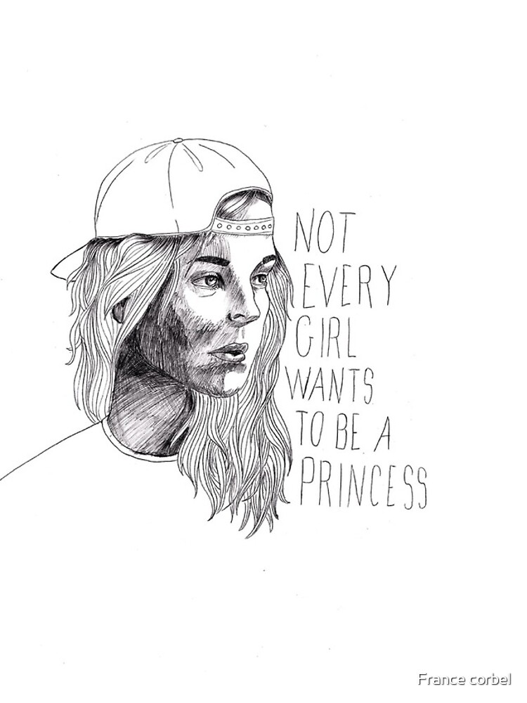 "Not every girl wants to be a princess" iPhone Case for Sale by fun-qui ...