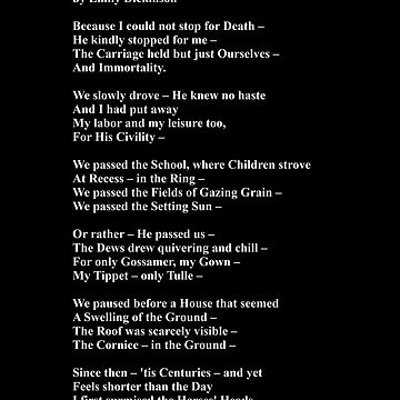 "Emily Dickinson Fan Poetry Reader Gift Poem Writer" Sticker for Sale ...