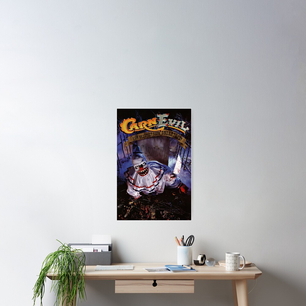 "CarnEvil" Poster by omfgtimmy | Redbubble