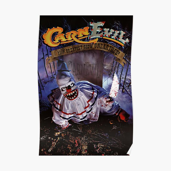 "CarnEvil" Poster by omfgtimmy | Redbubble