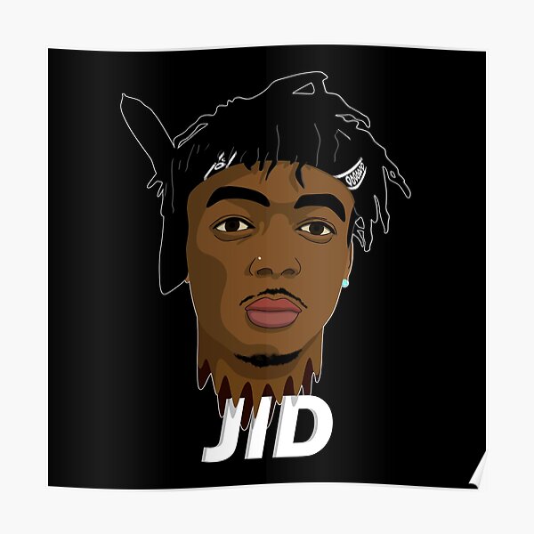 "JID Portrait" Poster for Sale by JohnCarpenter2 | Redbubble