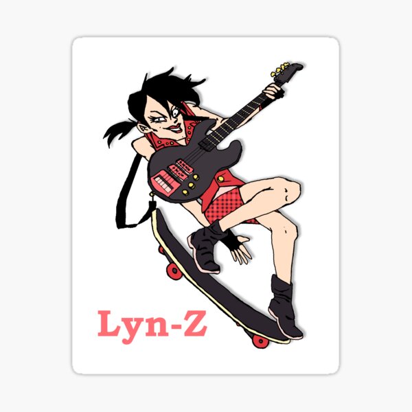 Pegatina «Lyn-Z Way» de yaoigurl69420 | Redbubble