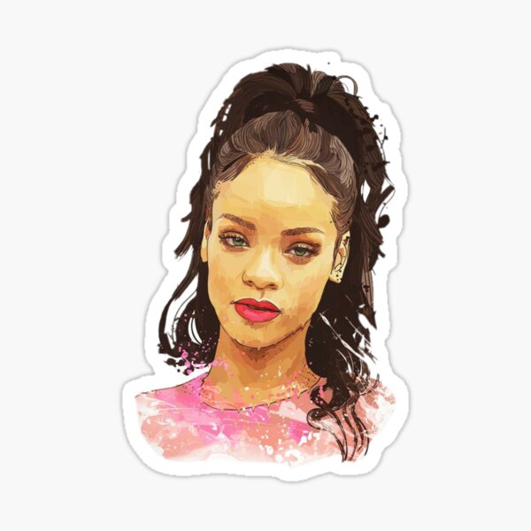 Rhianna Stickers | Redbubble