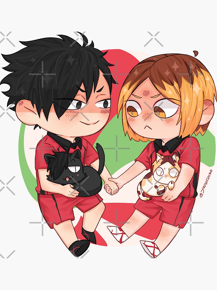 "KuroKen" Sticker for Sale by juunichiro | Redbubble