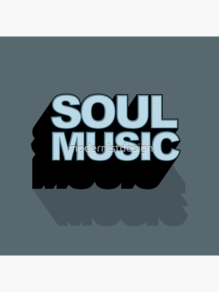 "Soul Music" Art Board Print for Sale by modernistdesign | Redbubble
