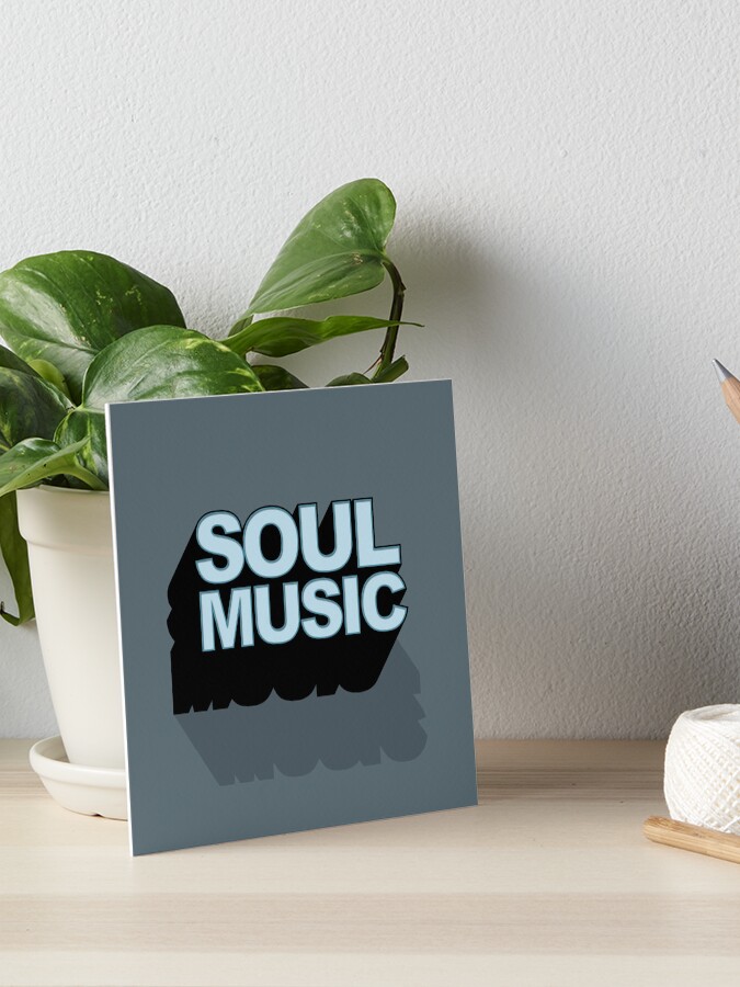 "Soul Music" Art Board Print for Sale by modernistdesign | Redbubble