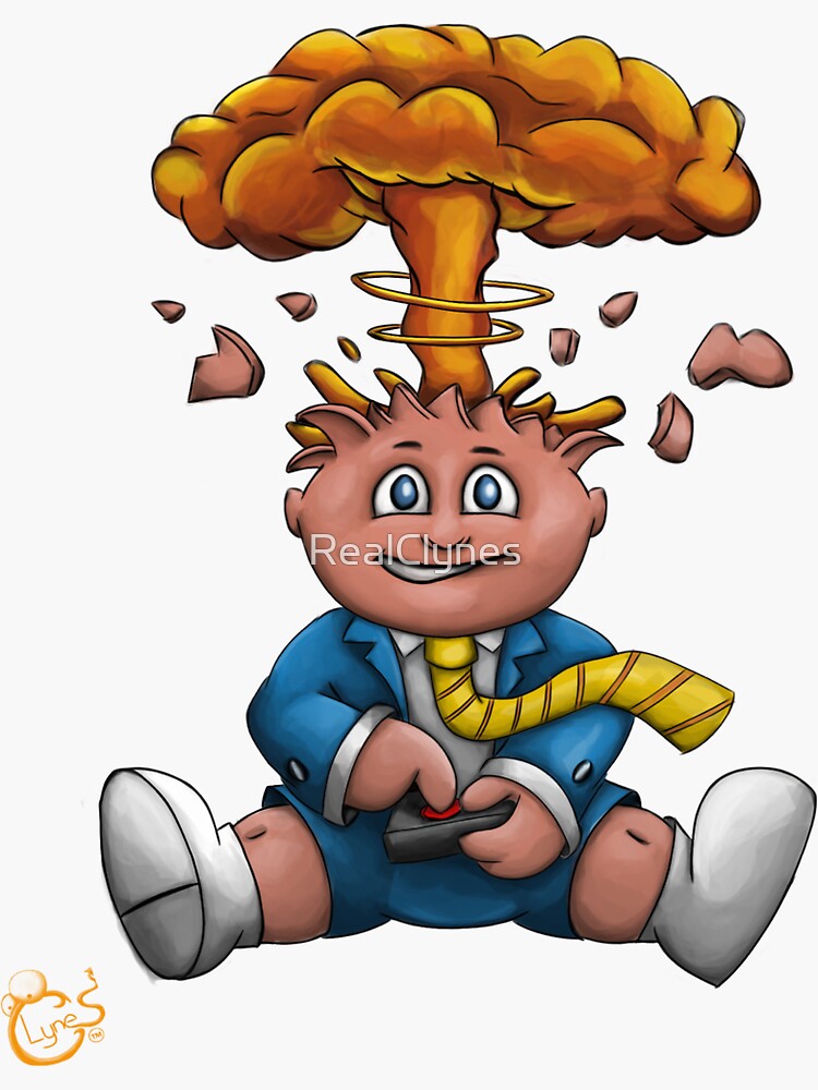 "Da Bomb" Sticker for Sale by RealClynes | Redbubble