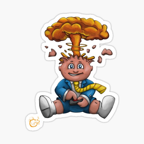 "Da Bomb" Sticker for Sale by RealClynes | Redbubble
