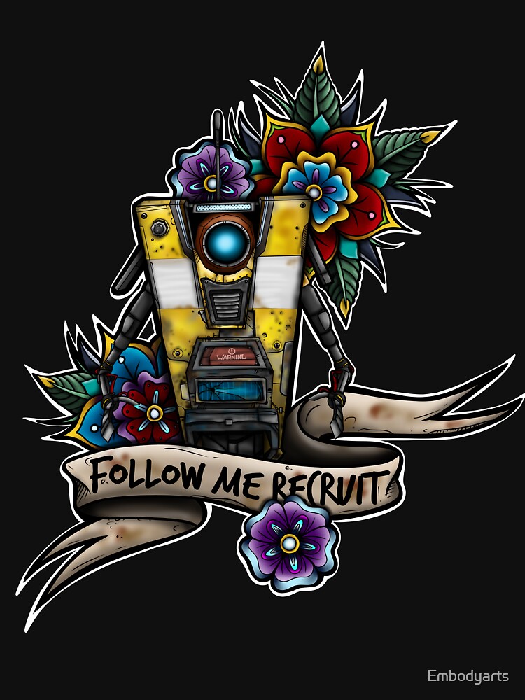"Claptrap" Essential T-Shirt for Sale by Embodyarts | Redbubble
