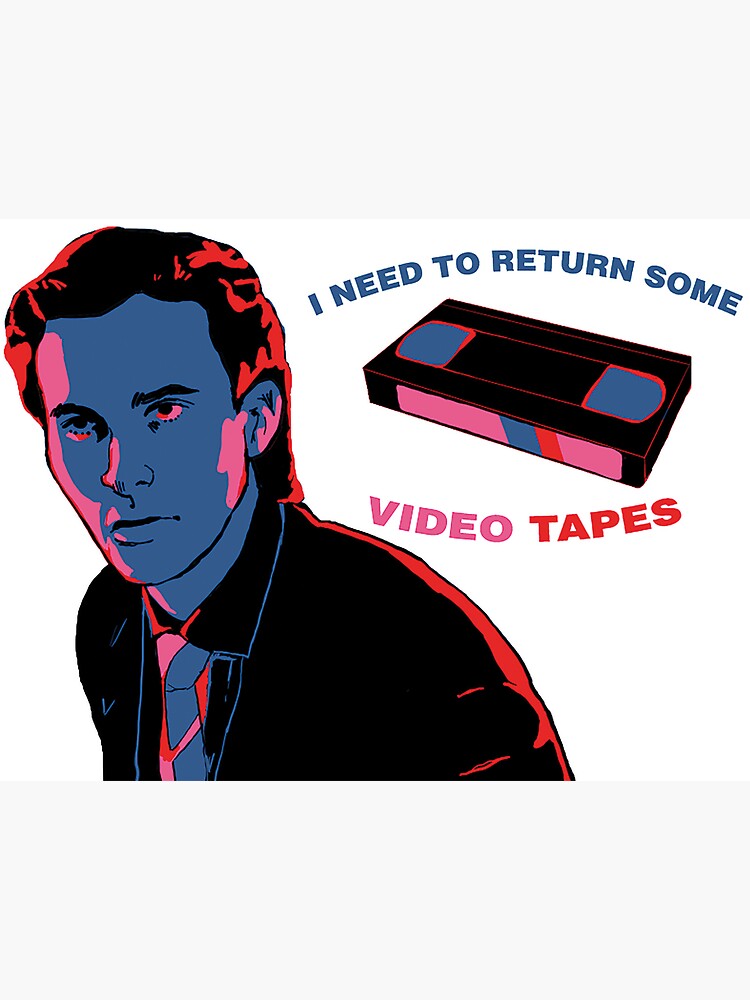 Pegatina «Patrick Bateman American Psycho» de juliaonastring | Redbubble