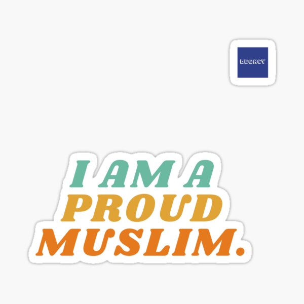 "Muslim" Sticker by AdamB75 | Redbubble