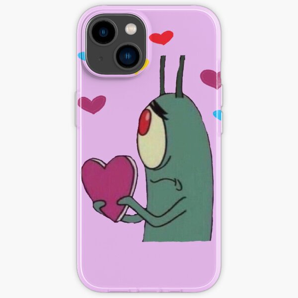 "Plankton With Hearts Aesthetic" iPhone Case for Sale by Charliezardxx ...