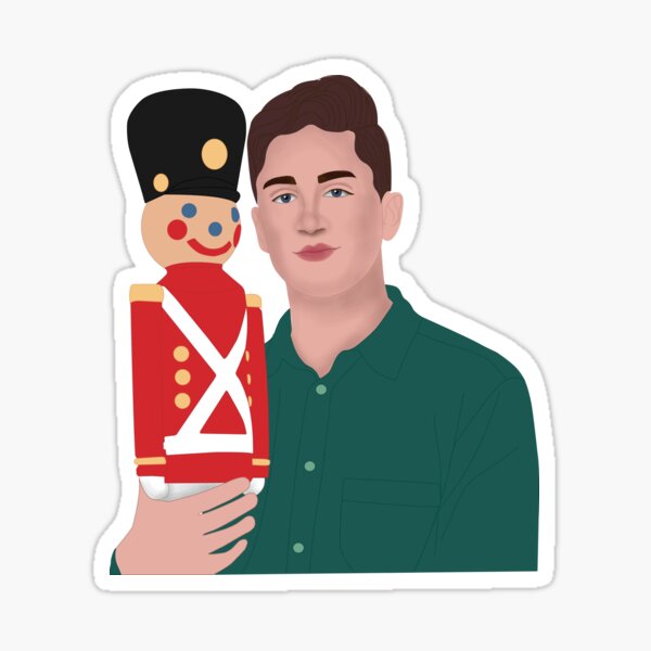 "danny and his nutcracker" Sticker by cameronbaba | Redbubble