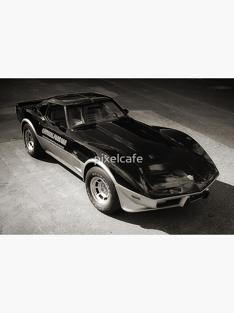 "Official Pace Car - Corvette C3" Poster by pixelcafe | Redbubble